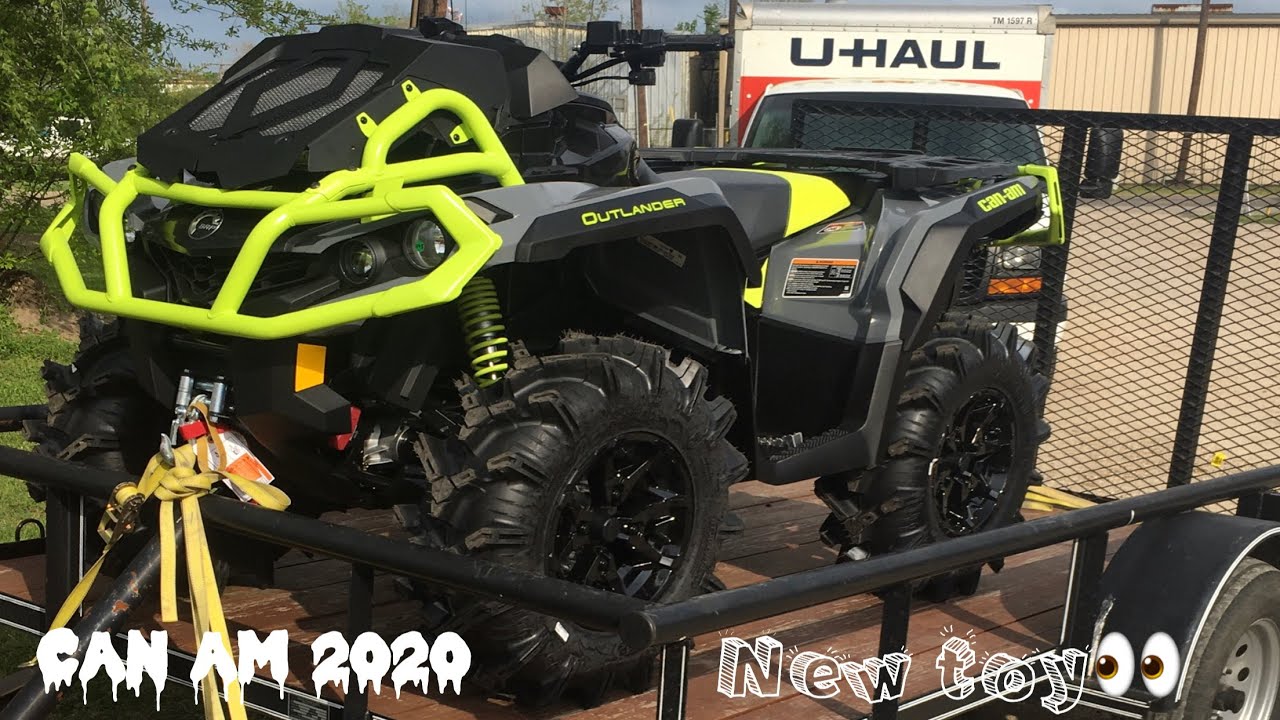 Can Am 2020 Outlander 850 Xmr Review - YouTube