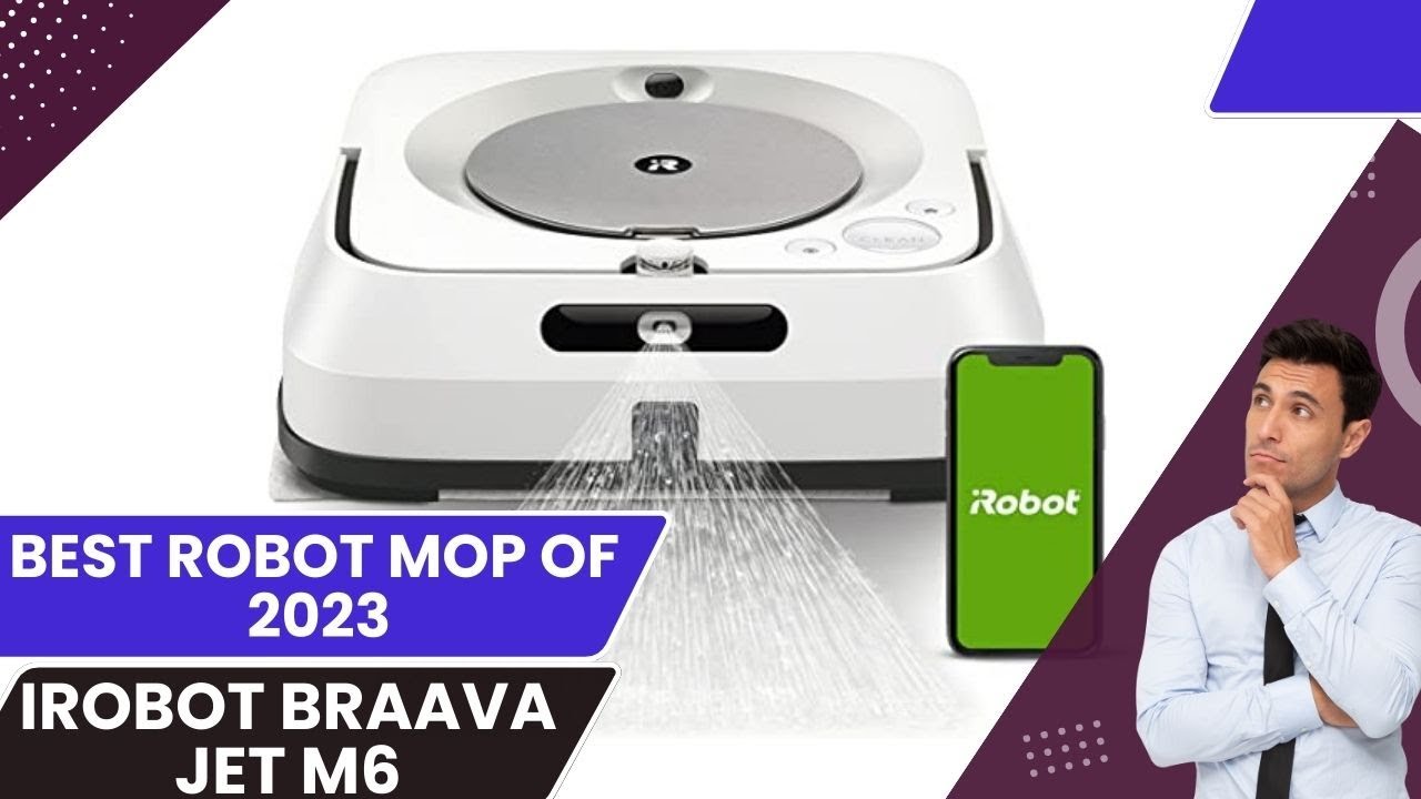 iRobot Braava Jet m6 full review 2024 -BEST Robot Mop OF 2024 - YouTube