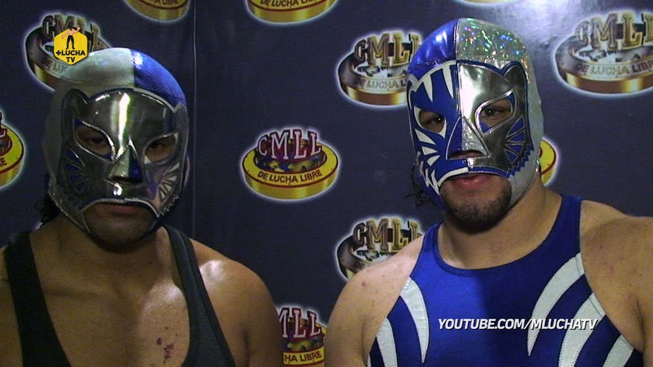 The Panther y Blue Panther Jr. comentan después de la victoria sobre la ...