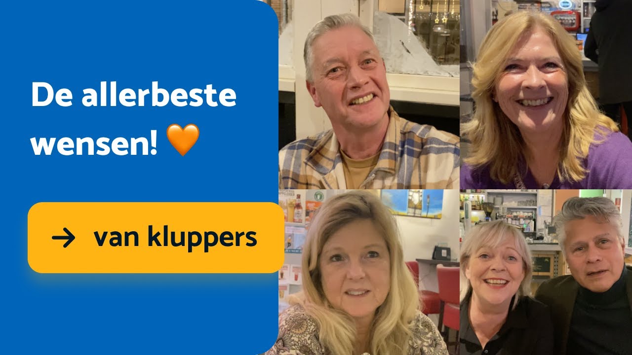 De allerbeste wensen namens kluppers! - YouTube