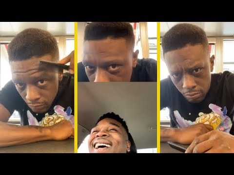 Boosie Upset His Barber Messed Up The Boosie Fade! - YouTube