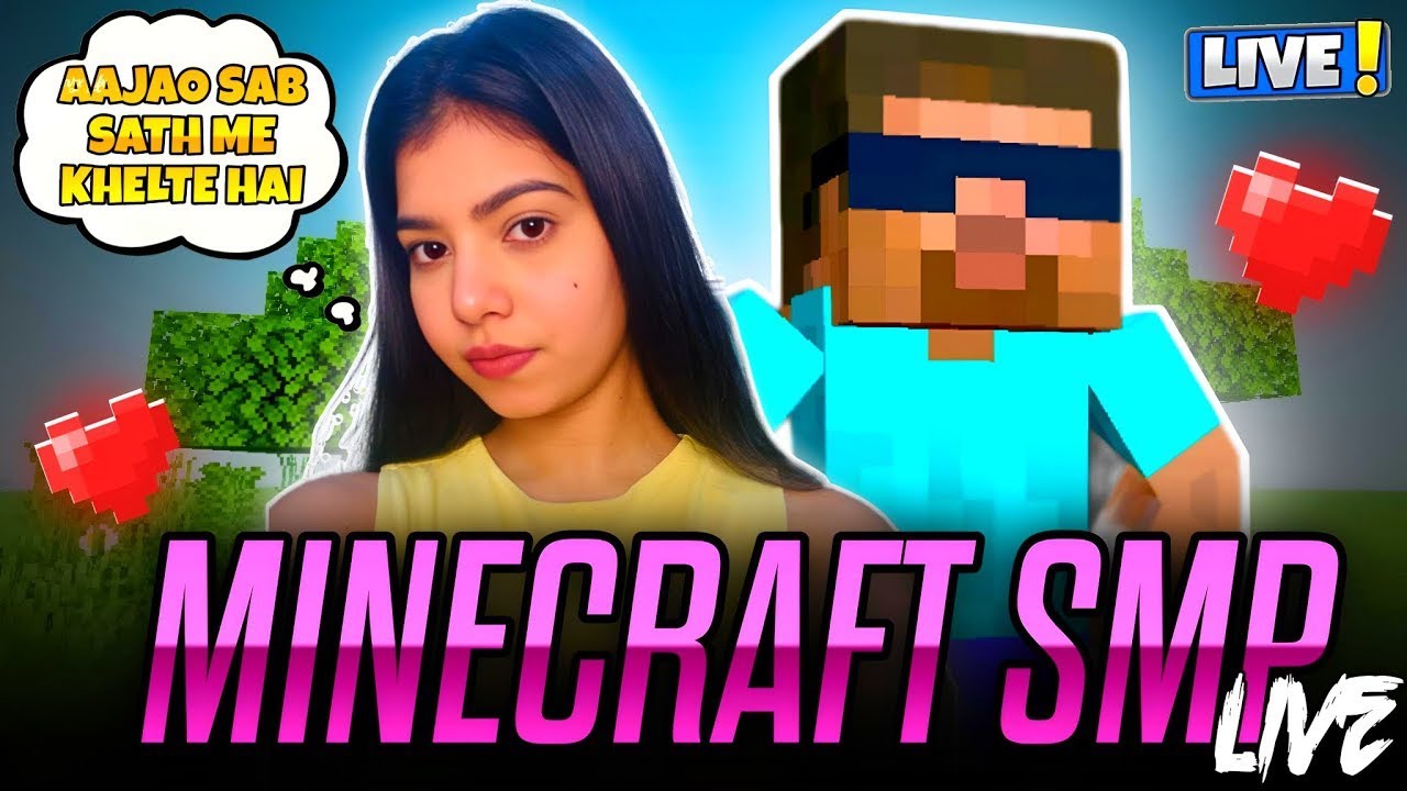 🔴MINECRAFT LIVE || PUBLIC SMP LIVE | JAVA + PE | 24/7 | FREE TO JOIN - YouTube