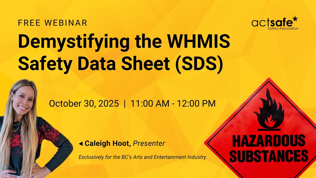 Demystifying the WHMIS Safety Data Sheet SDS - YouTube
