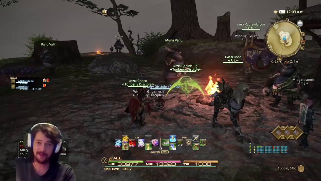Final Fantasy XIV - Summoner - Shinryu ex attempts - YouTube