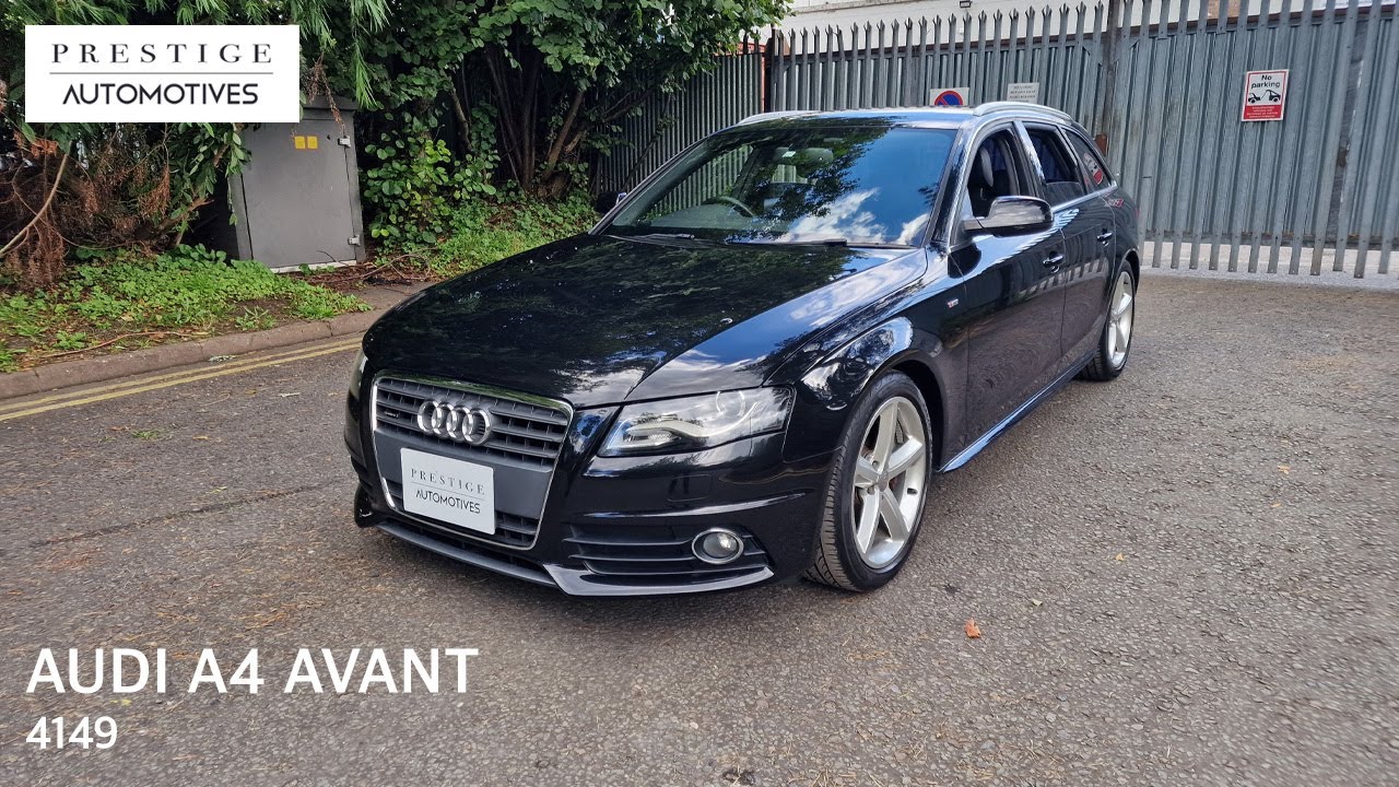 AUDI A4 AVANT 2.0 2009 AUTOMATIC QUATTRO PETROL ULEZ COMP 60,700 ...