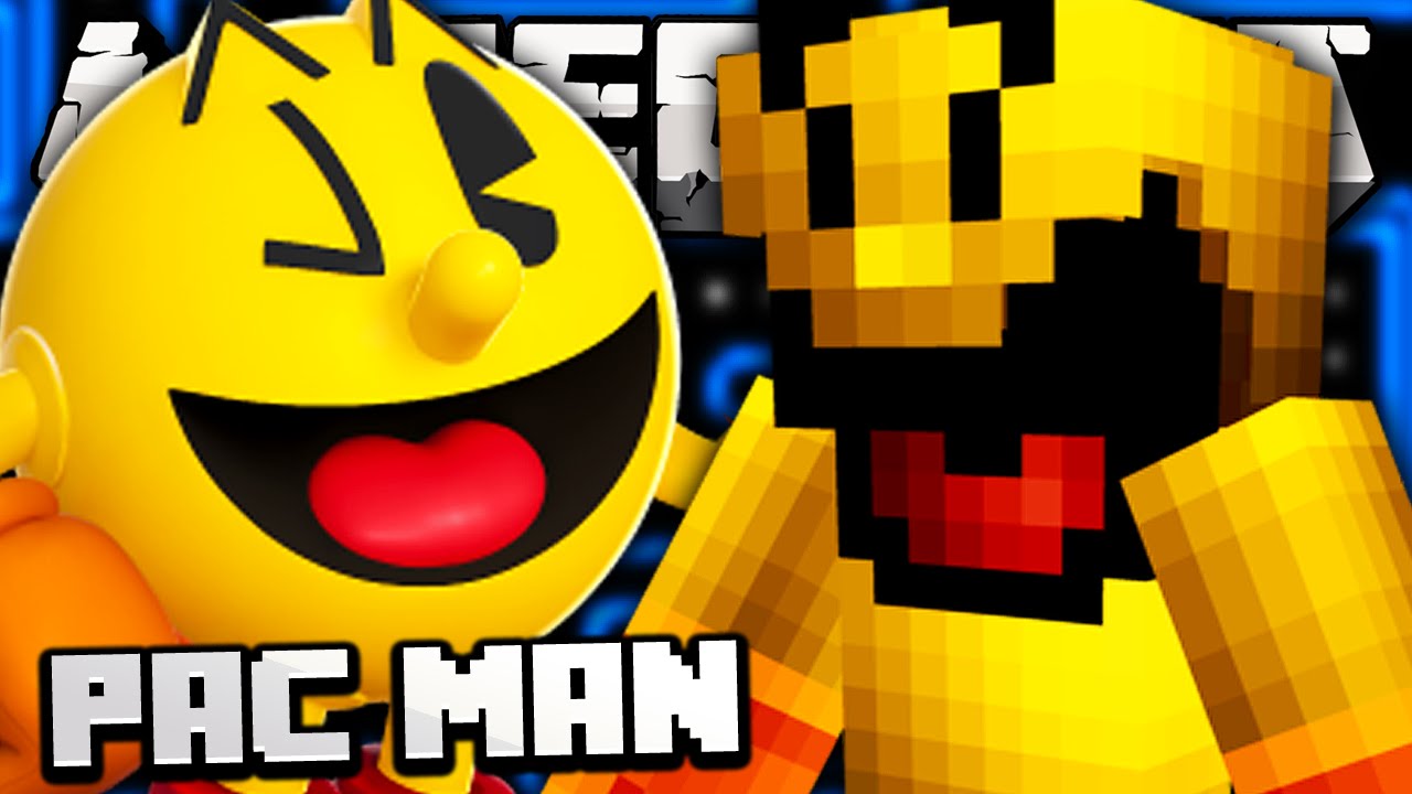 PACMAN no Minecraft SEM MODS! - Minecraft map - YouTube