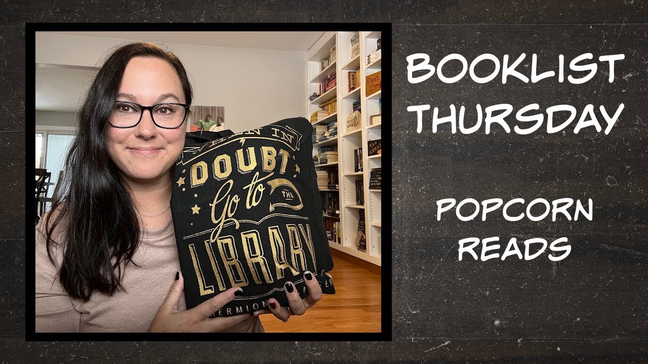 Booklist Thursday - Popcorn Reads - YouTube
