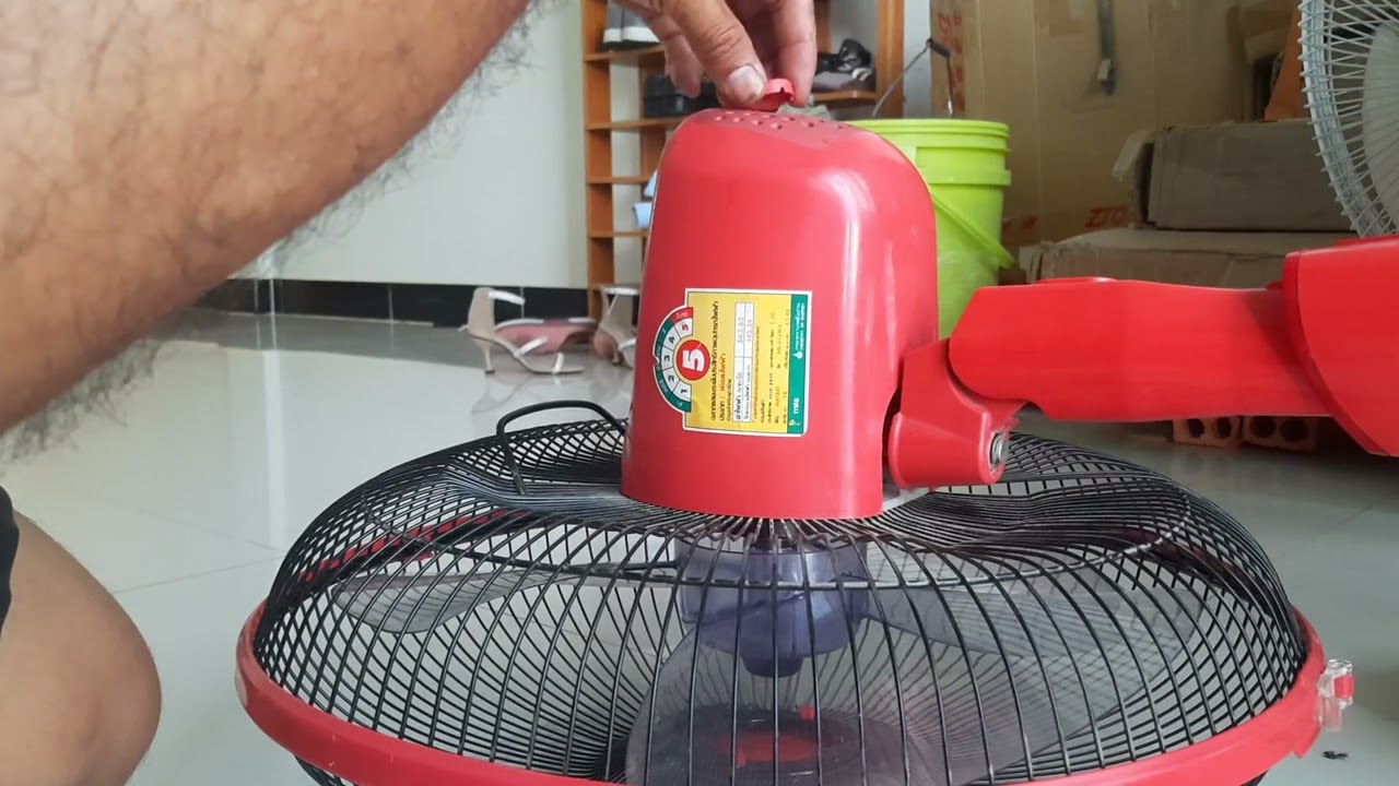 Repair Hatari fan, step by step part2 - YouTube