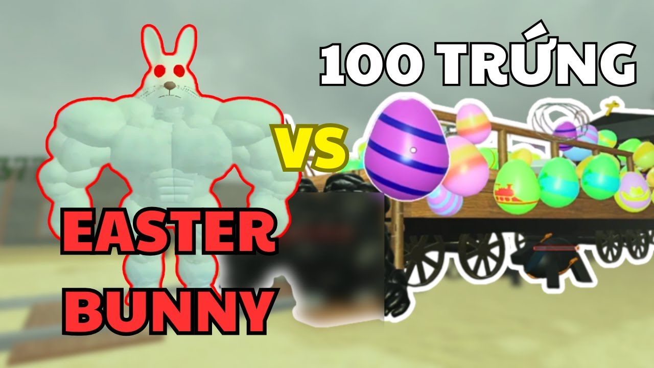 Tôi Triệu Hồi 100 Quả Trứng Đánh Boss EASTER BUNNY | Dead Rails Roblox ...
