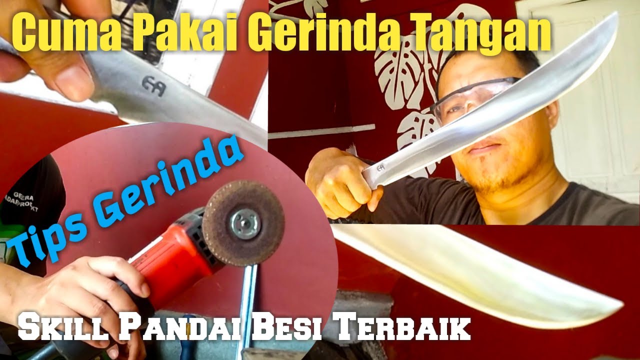 Amazing Skill - How to grinding an awesome blade only using hand angle ...