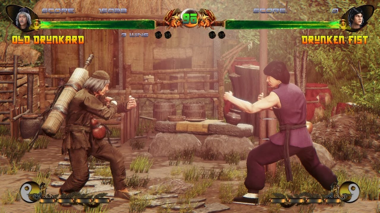 [Shaolin vs Wutang 1] Gameplay(24/30) - Old Drunkard / Arcade mode ...