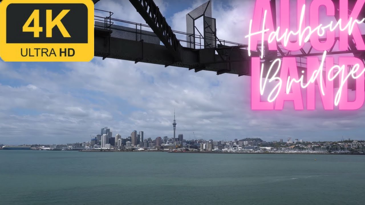 Walk in Auckland | Harbour Bridge | Northcote Point | 4K - YouTube
