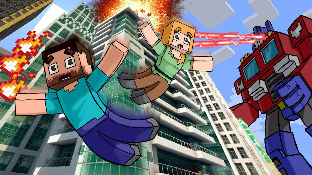 Base vs OPTIMUS PRIME.EXE - Base Defense Challenge! (Evil Transformers ...