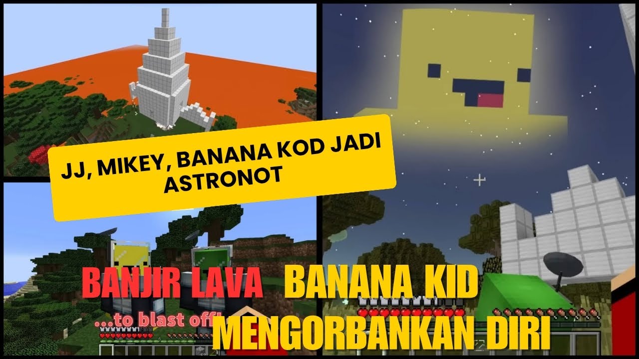 Banana Kid Mengorbankan Diri Untuk Menyelamatkan Mikey dan JJ # ...