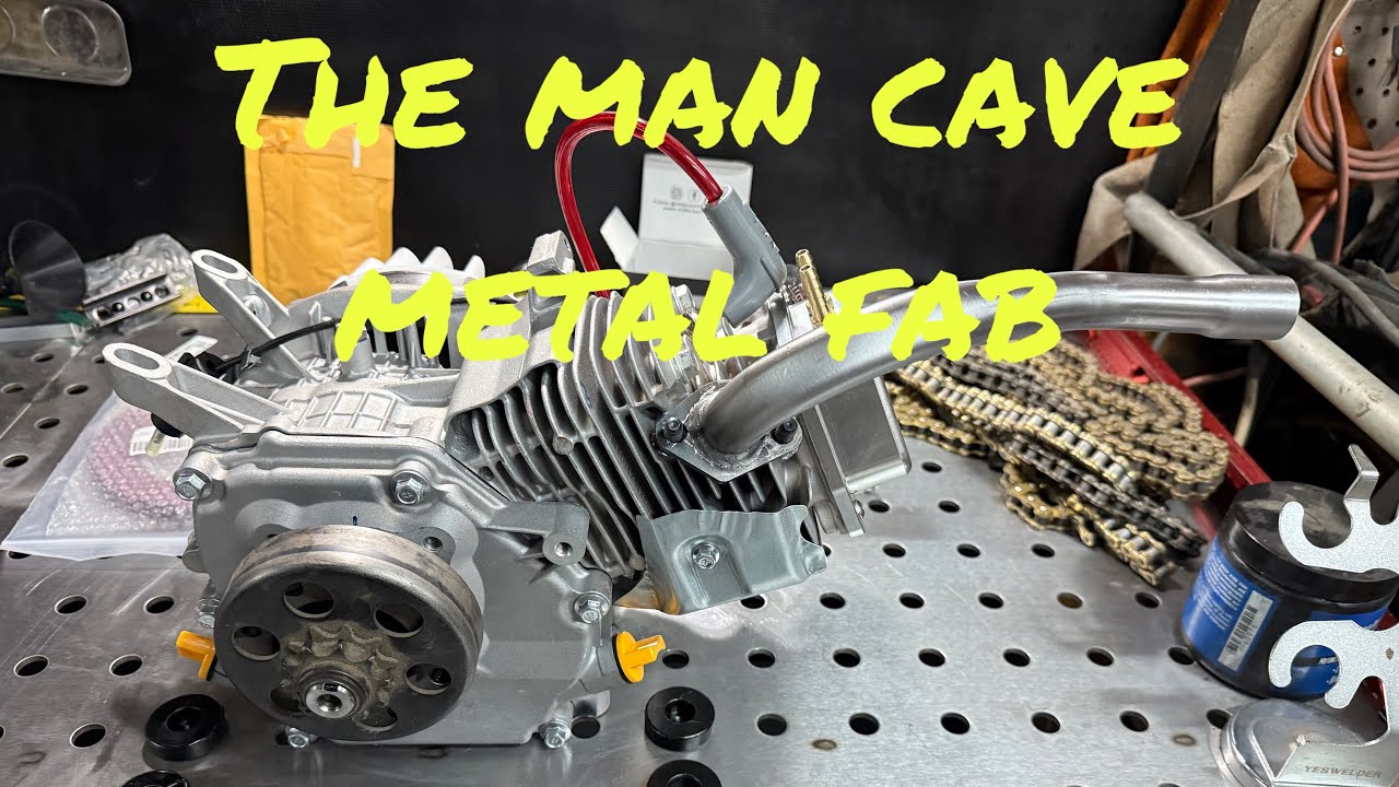 mini bike and predator 224cc build!! - YouTube