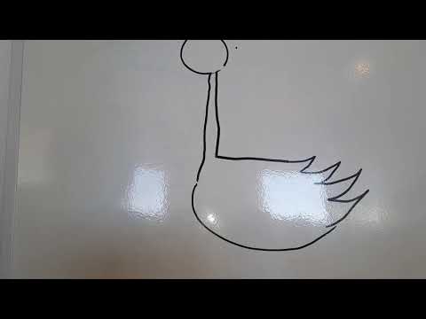 L Harfi ile Leylek Nasıl Çizilir