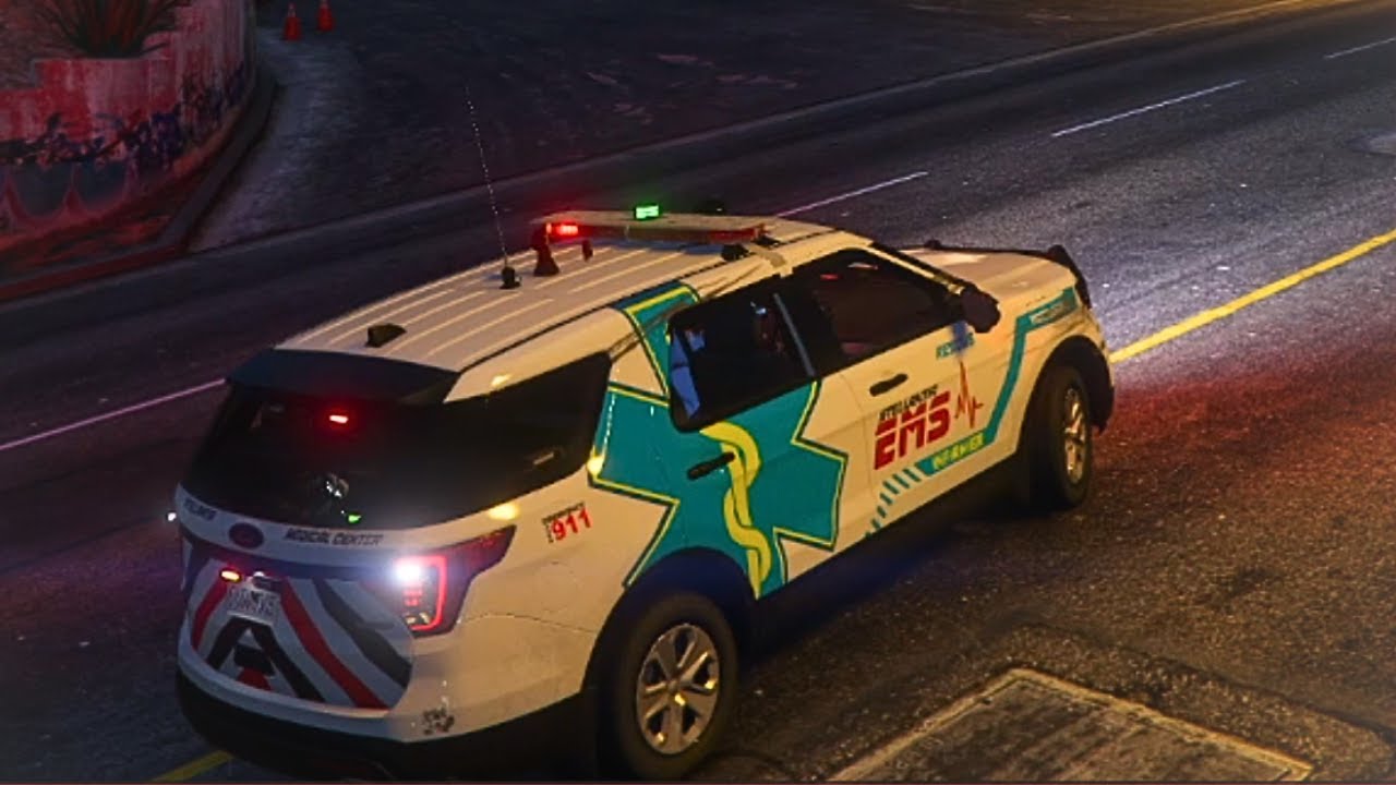 EMS 4 intervention en même temps, Stellantia GTA RP - YouTube