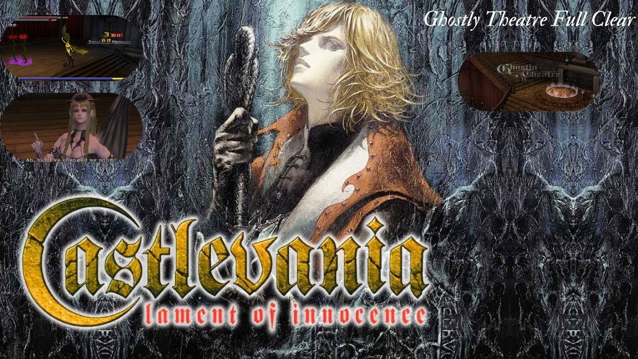 Castlevania Lament of Innocence PS2 HD - Ghostly Theatre full clear 100 ...