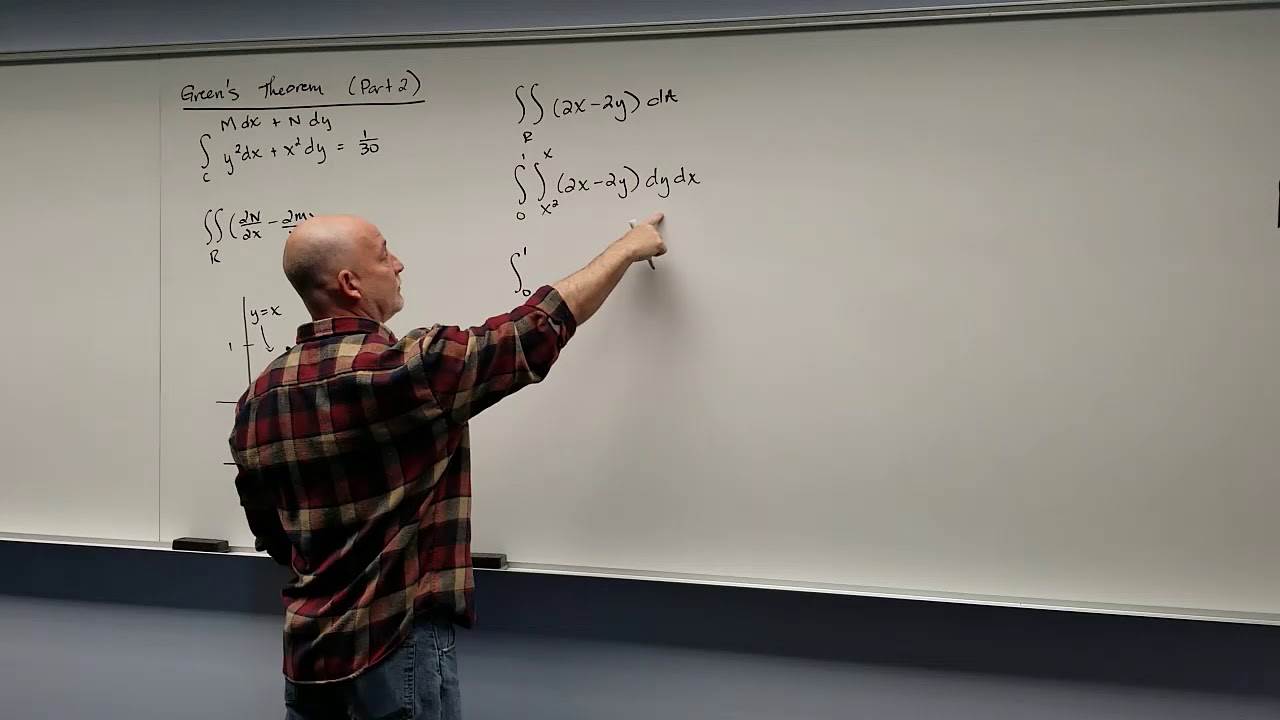 Green's Theorem Part 2 - YouTube