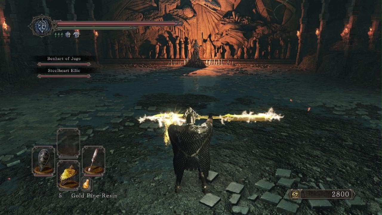 DARK SOULS II: Elana, the Squalid Queen - YouTube