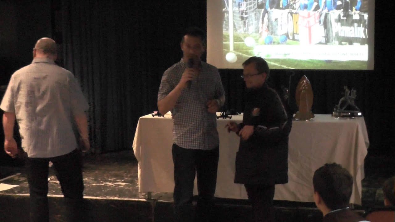 Wealdstone Raider at the Awards Evening! - YouTube