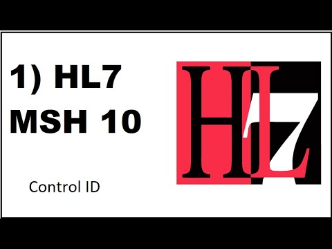 7 HL7 MSH 10 Control ID, Message Control ID. This field is used to uniquely identify a message ...