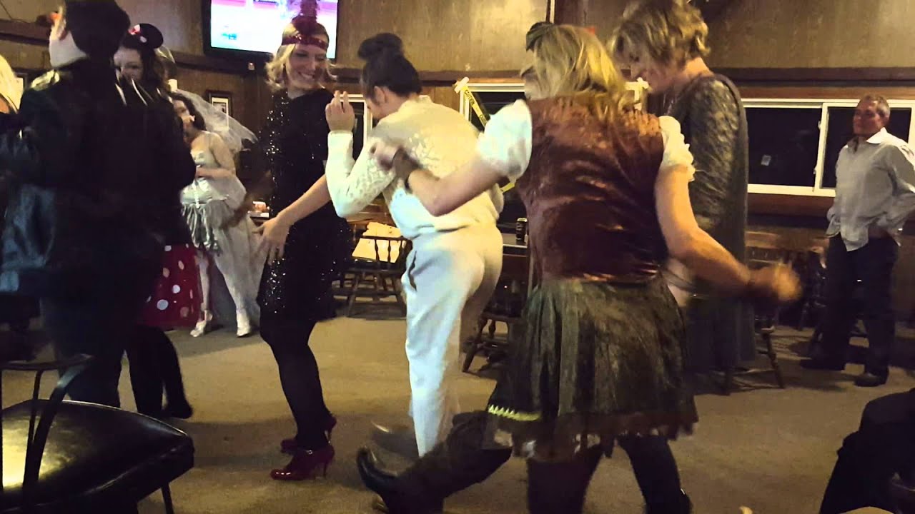 Halloween party line dance 2015 rolling meadows - YouTube