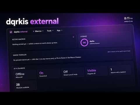**NEW** DQRKIS EXTERNAL FULL SHOWCASE 1.21.11