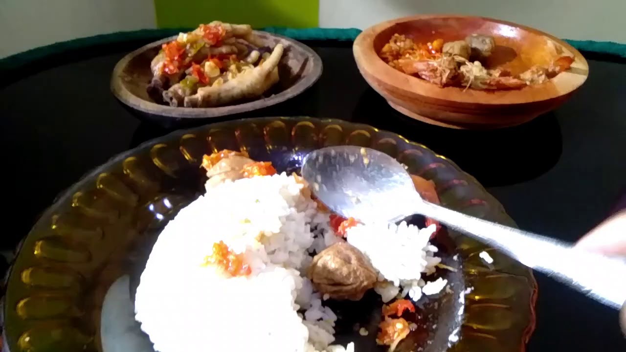 Ceker Setan Pedas Manis Dan Sambal Bawang Setan Bakso Udang Youtube