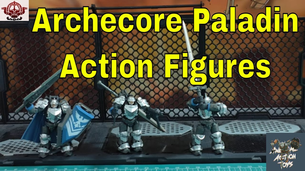 Archecore Mithril Paladin action figure squad. Love this little guys ...