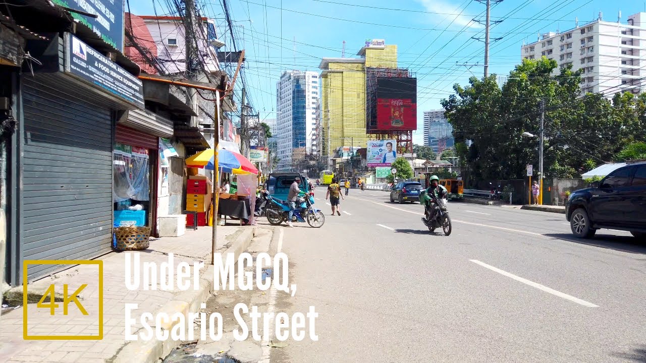 N Escario Street, Cebu, Philippines, Under MGCQ【4K】 - YouTube