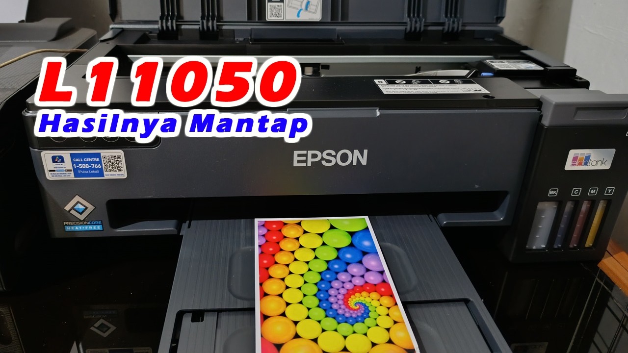 Printer Baru Epson L11050 A3+ Langsung Diisi Tinta Art Paper Hasilnya ...