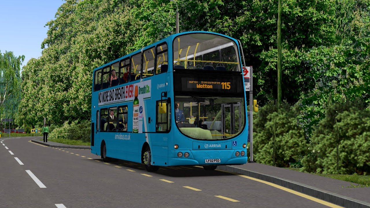 Omsi 2: Bowdenham V5 Route 115 - Voith B7TL Eclipse Gemini - YouTube