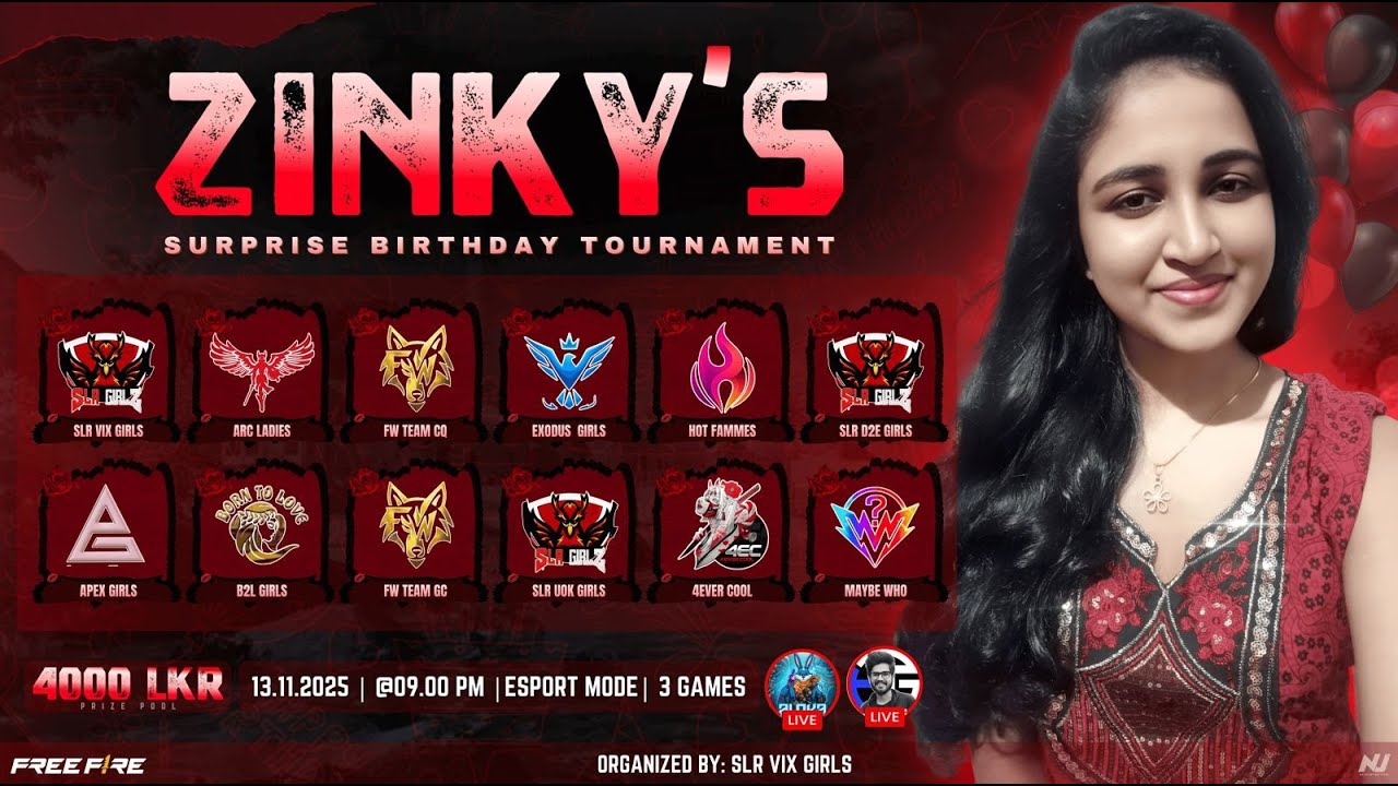 ZINKY'S SURPRISE BIRTHDAY TOURNAMENT - YouTube