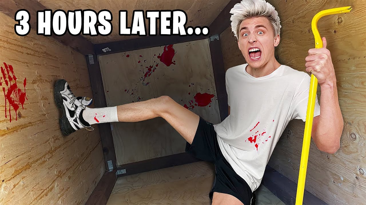 First To Escape The Unbreakable Box Wins ! - Challenge - YouTube