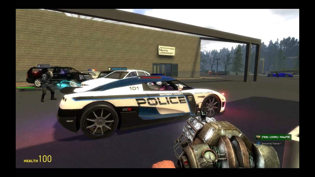 Garry's Mod - #3 - Building of Custom Police Vehicles - YouTube
