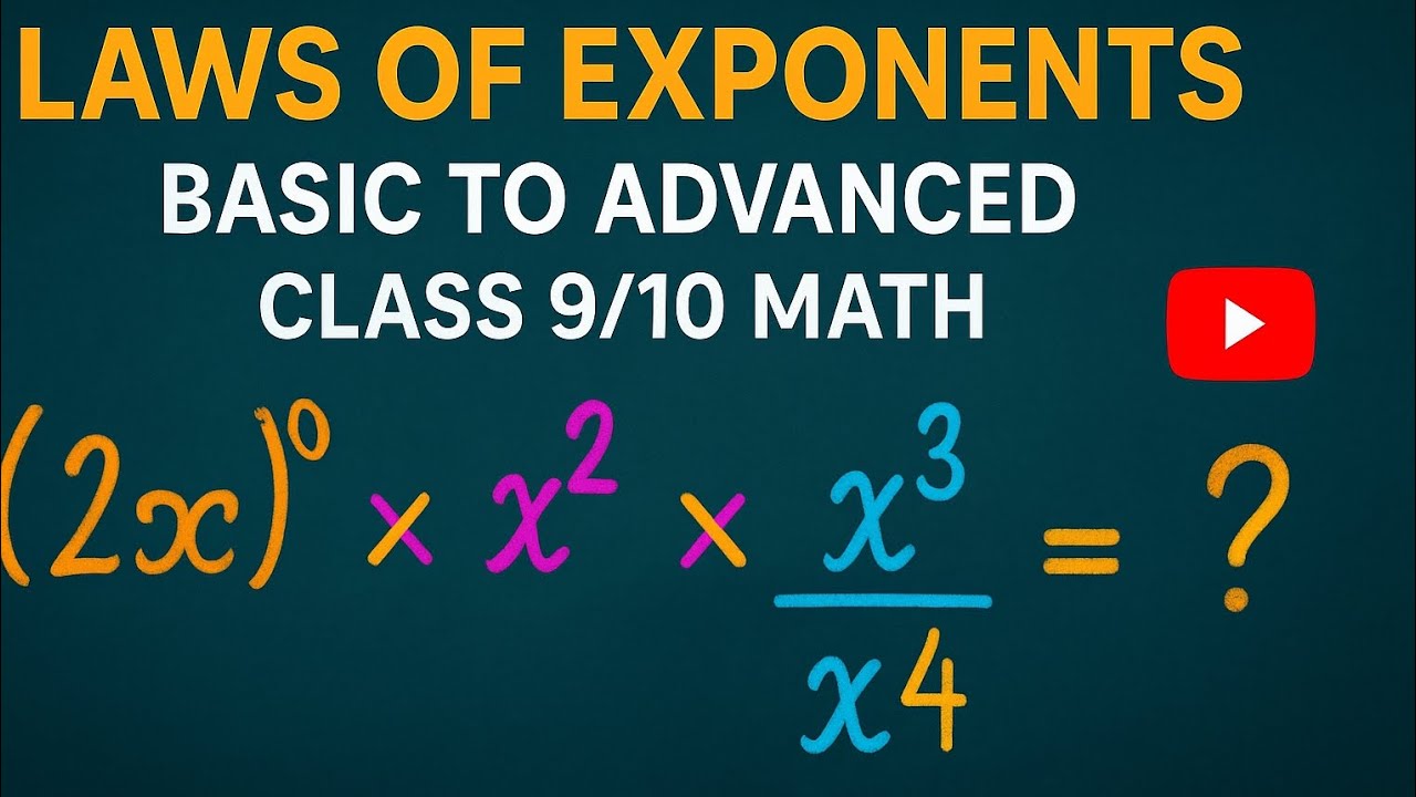 Exponents ke Easy Rules | Zero Power Trick | Maths Short Trick 💡📚 ...