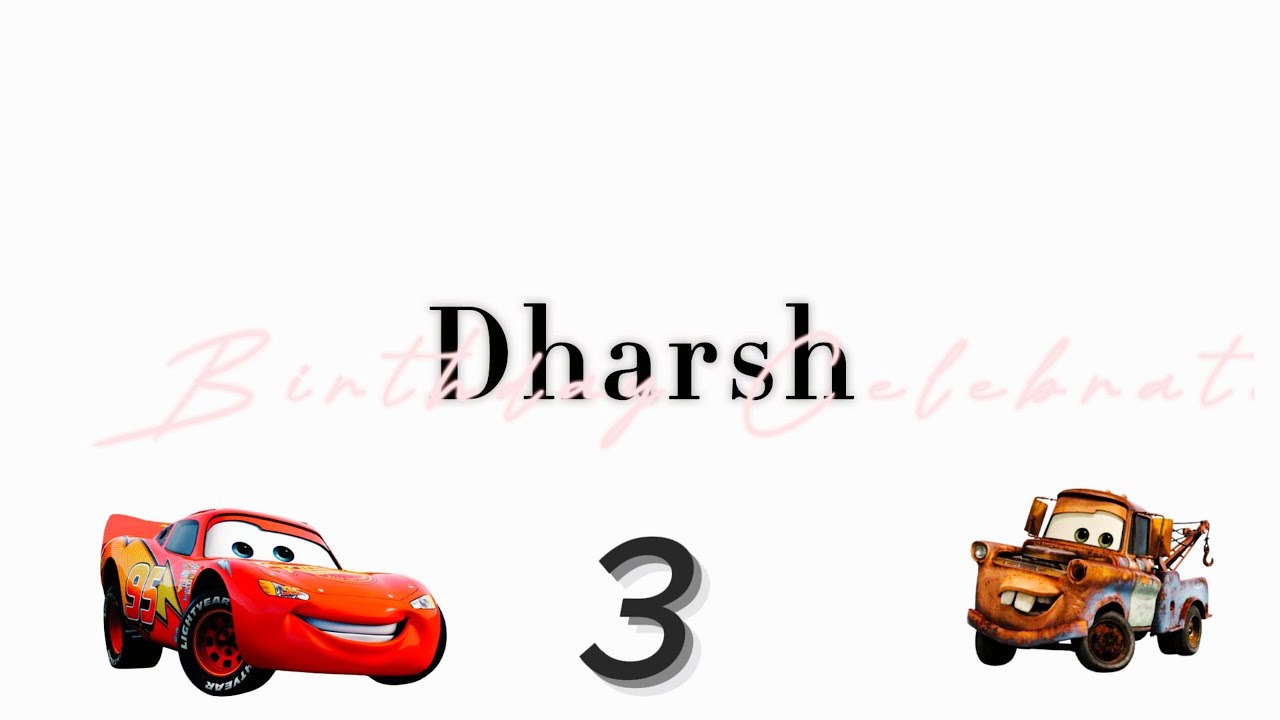 Dharsh Turns 3 Teaser || Birthday Celebrations || Dharsh Mandali || 4K ...