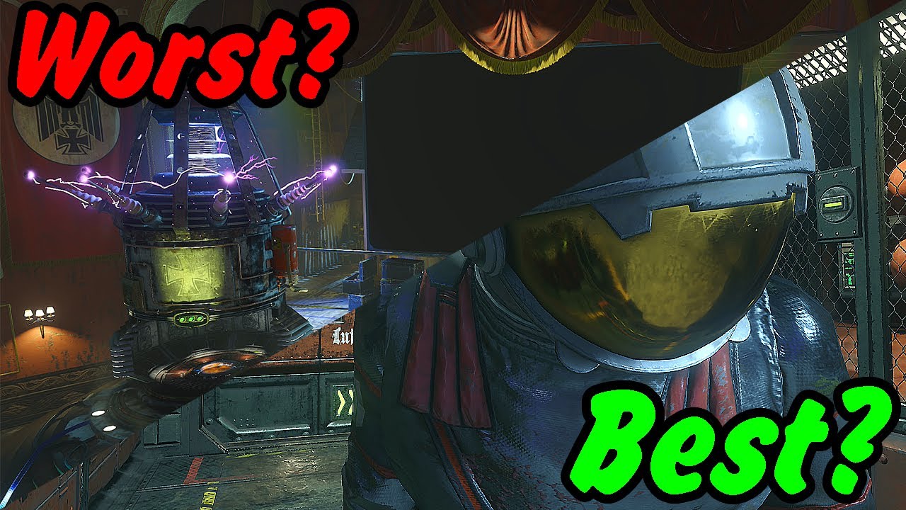 Worst to Best Maps in Zombies Chronicles - YouTube