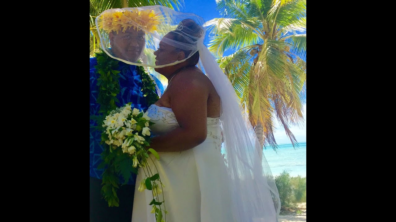 Aitutaki Cook Islands traditional wedding ceremony - YouTube