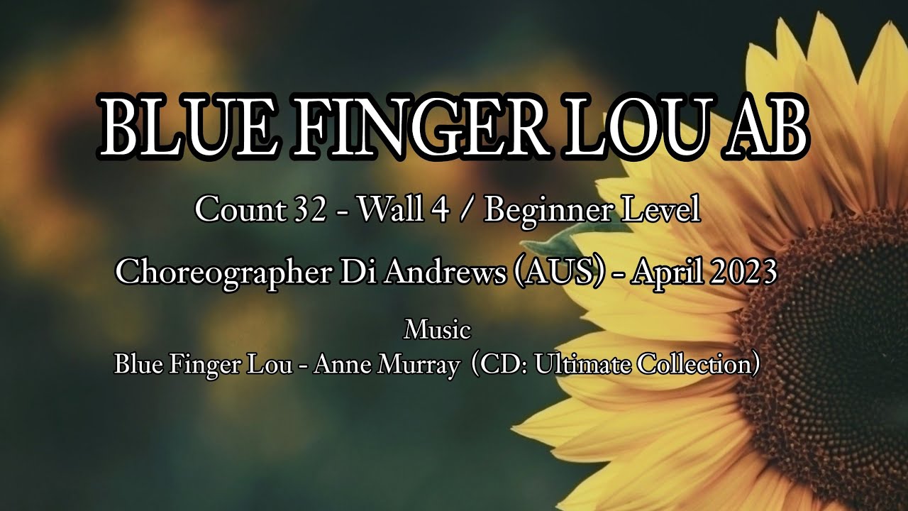 BLUE FINGER LOU AB - Line Dance - YouTube