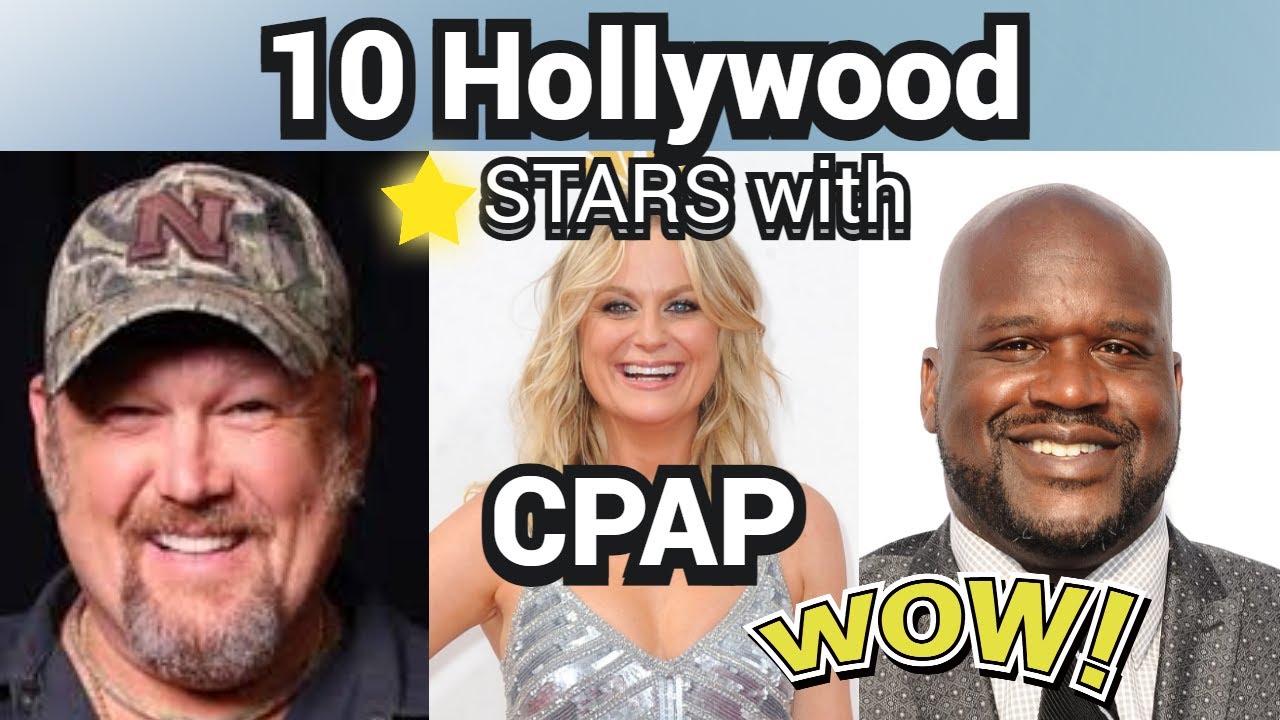 10 Hollywood STARS with CPAP & Sleep Apnea [You Are Not Alone] - YouTube