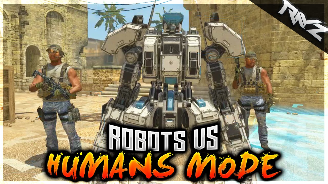 COD ONLINE - CYBORG ROBOTS VS HUMANS MODE GAMEPLAY! PLAY AS 3 DIFFERENT ...