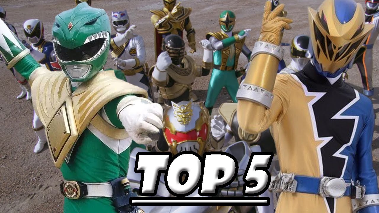 Top 5 Sixth Rangers | Power Rangers 30th Anniversary - YouTube
