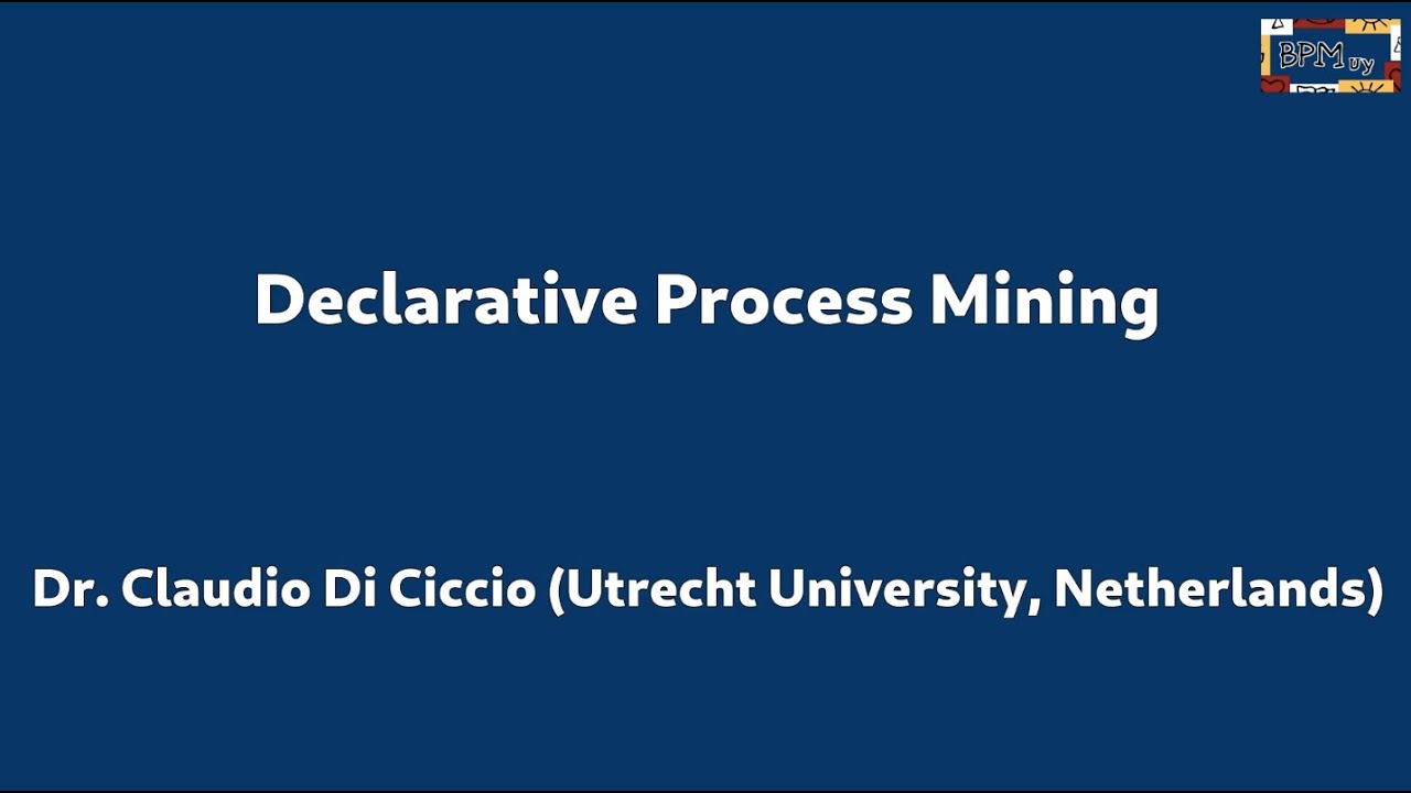 Declarative Process Mining - YouTube