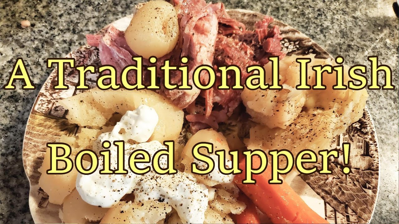 Traditional Boiled Irish Supper! - YouTube