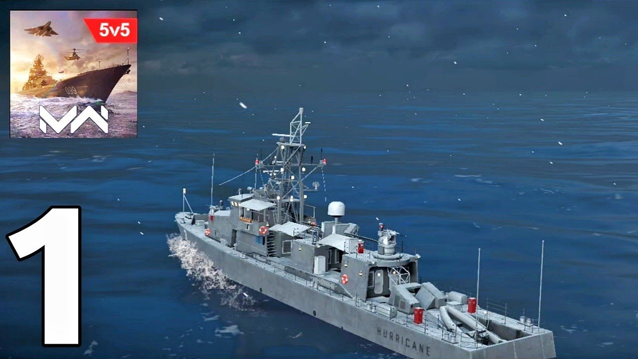 Modern Warships - Gameplay Walkthrough Part 1 (Android, iOS) - YouTube