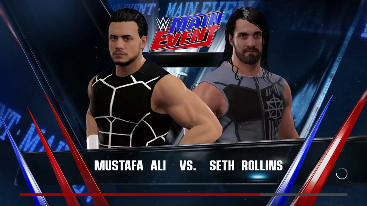 MUSTAFA ALI VS SETH ROLLINS - WWE MAINEVENT 2018 - YouTube