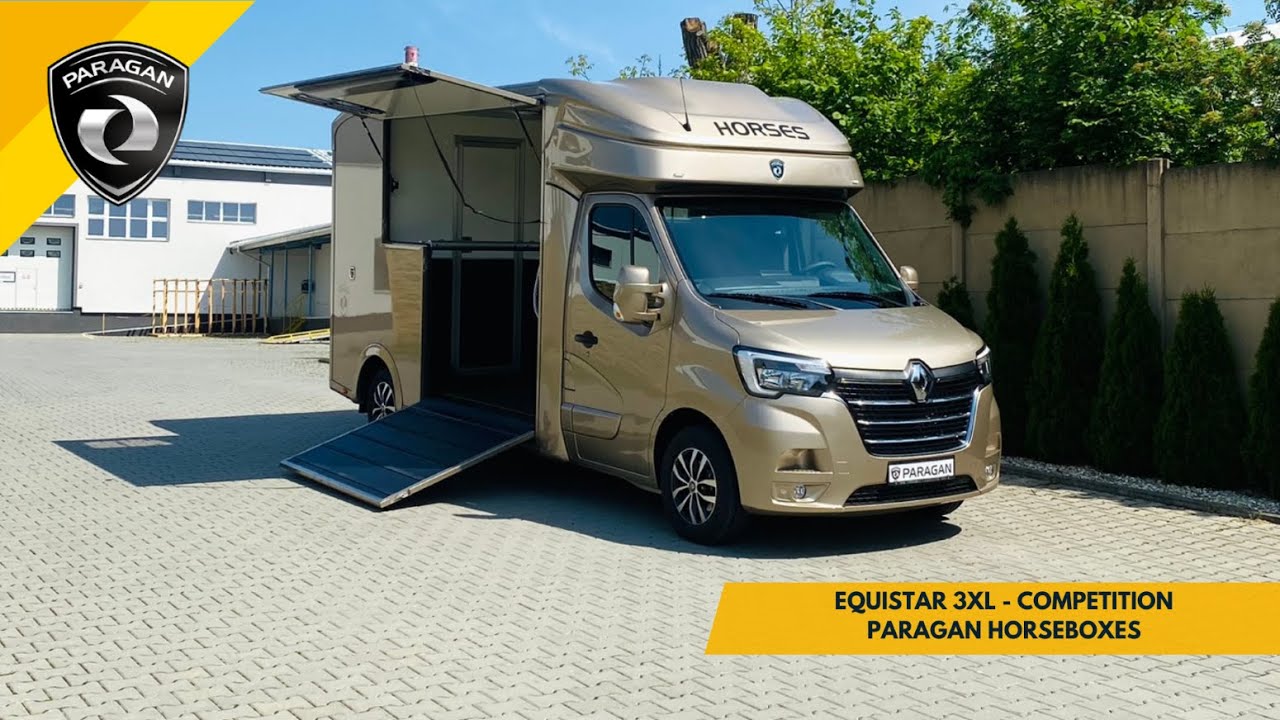 PARAGAN HORSEBOXES - EQUISTAR 3 XL - YouTube