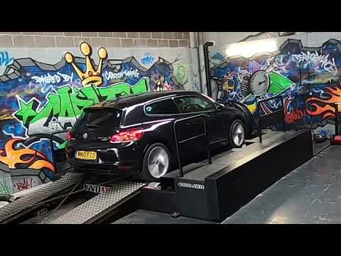 Vw scirocco in for stage one remap and dyno at Carlton tuning